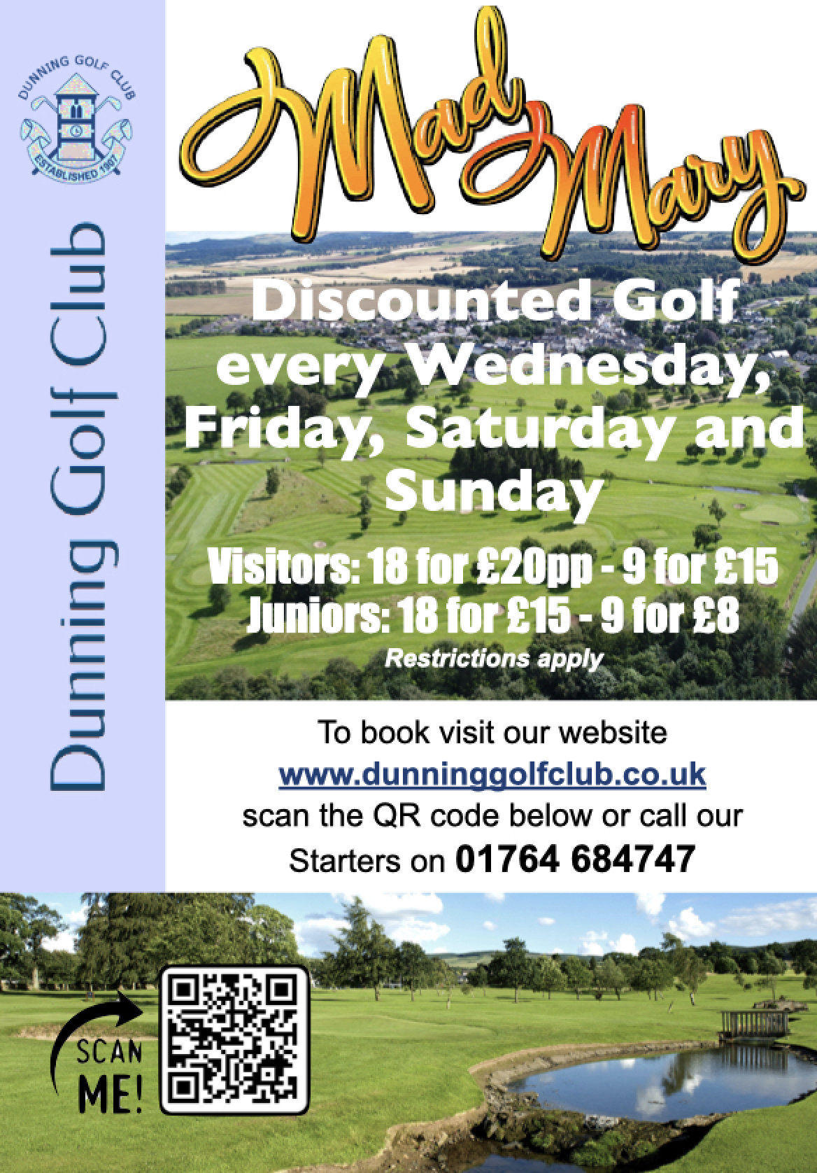 Dunning Golf Club | Dunning | Perth | Perthshire | Scotland | Golf Scotland